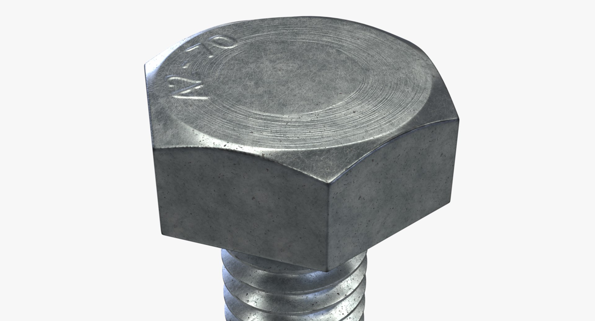 3D Model Hex Bolt M4x30 - TurboSquid 1359145