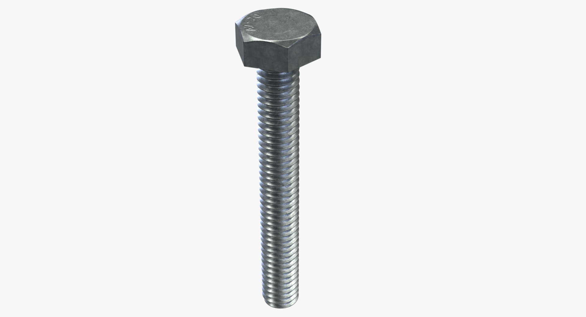 3D Model Hex Bolt M4x30 - TurboSquid 1359145