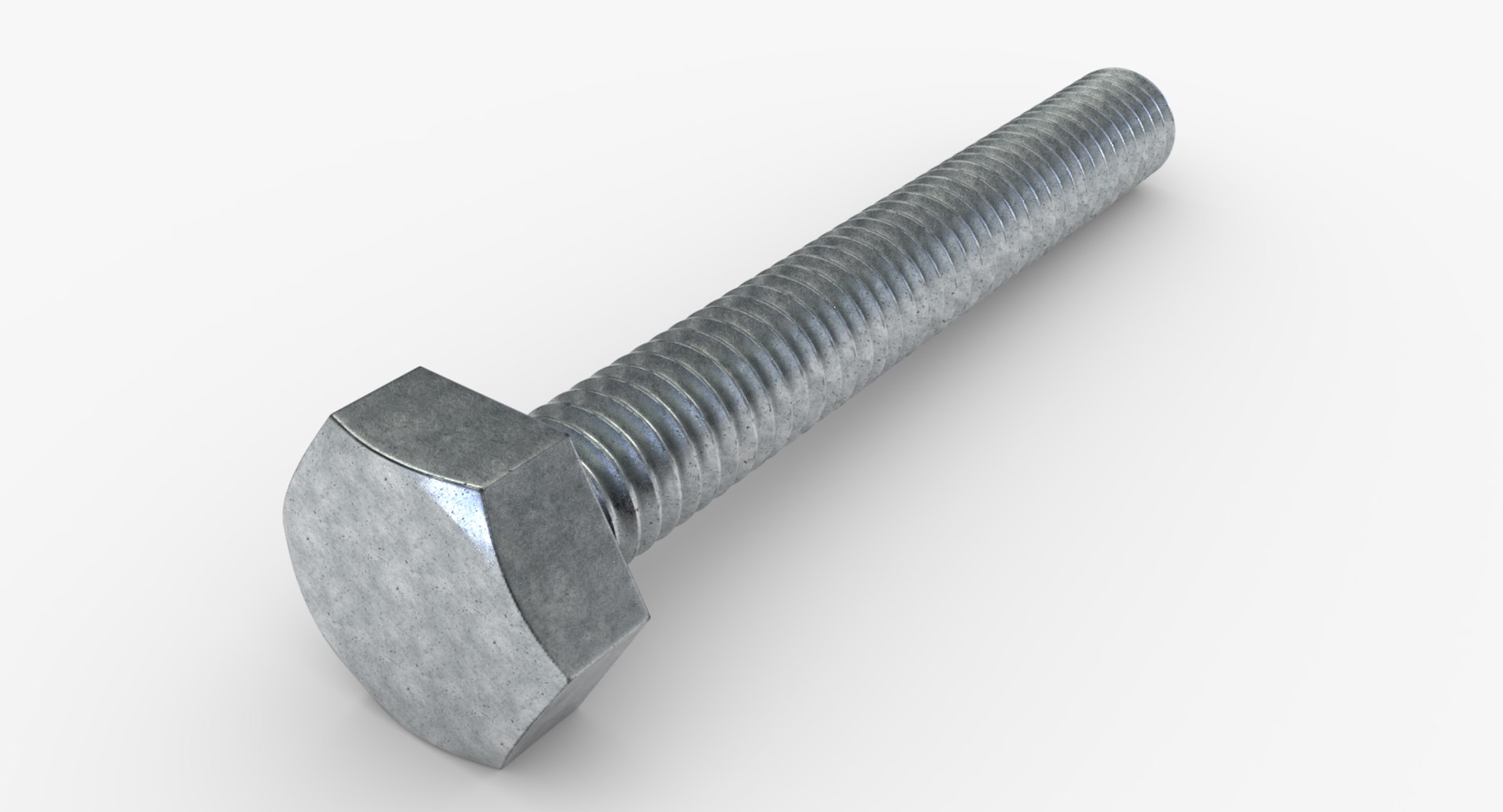 3D Model Hex Bolt M4x30 - TurboSquid 1359145