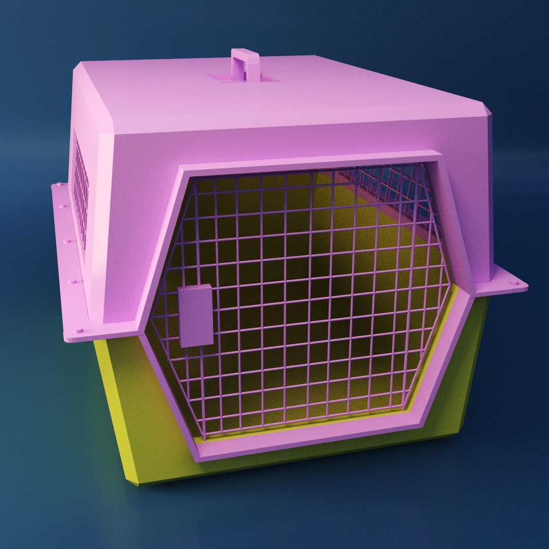 3D pet cage - TurboSquid 1397818