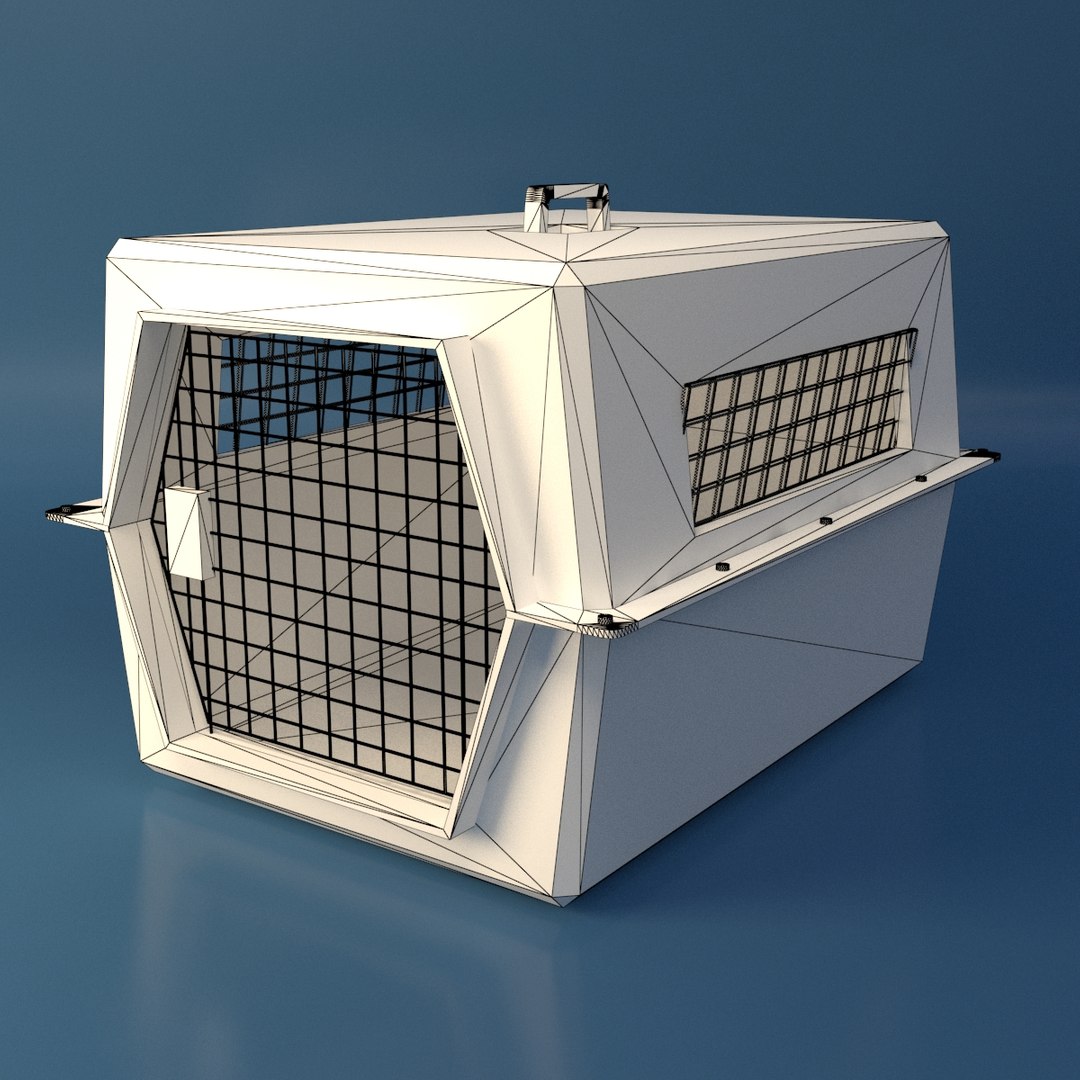 3D pet cage - TurboSquid 1397818