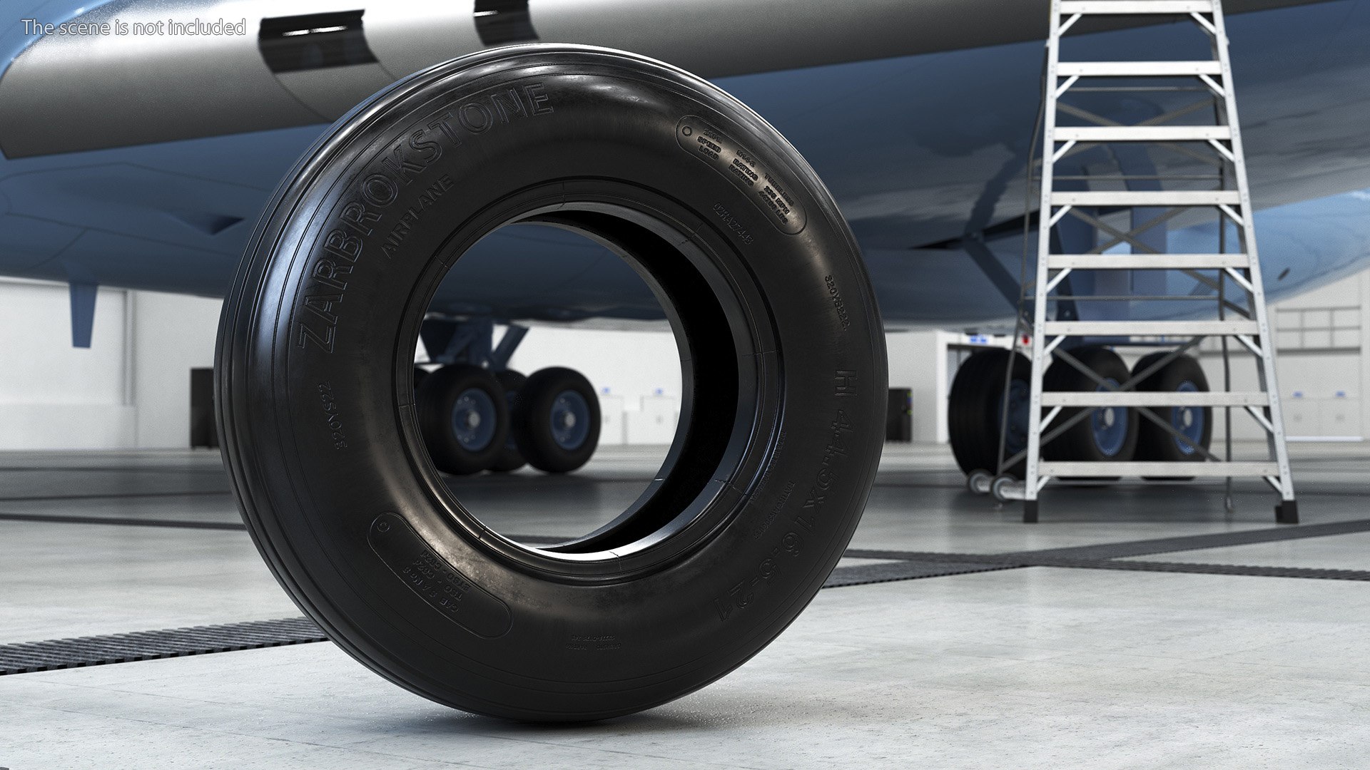 3D model Boeing 737 Airplane Tire - TurboSquid 2157499