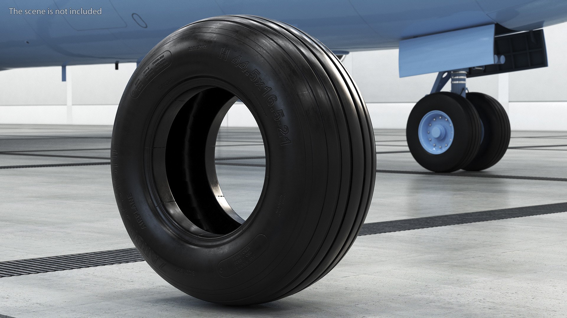 3D Model Boeing 737 Airplane Tire - TurboSquid 2157499