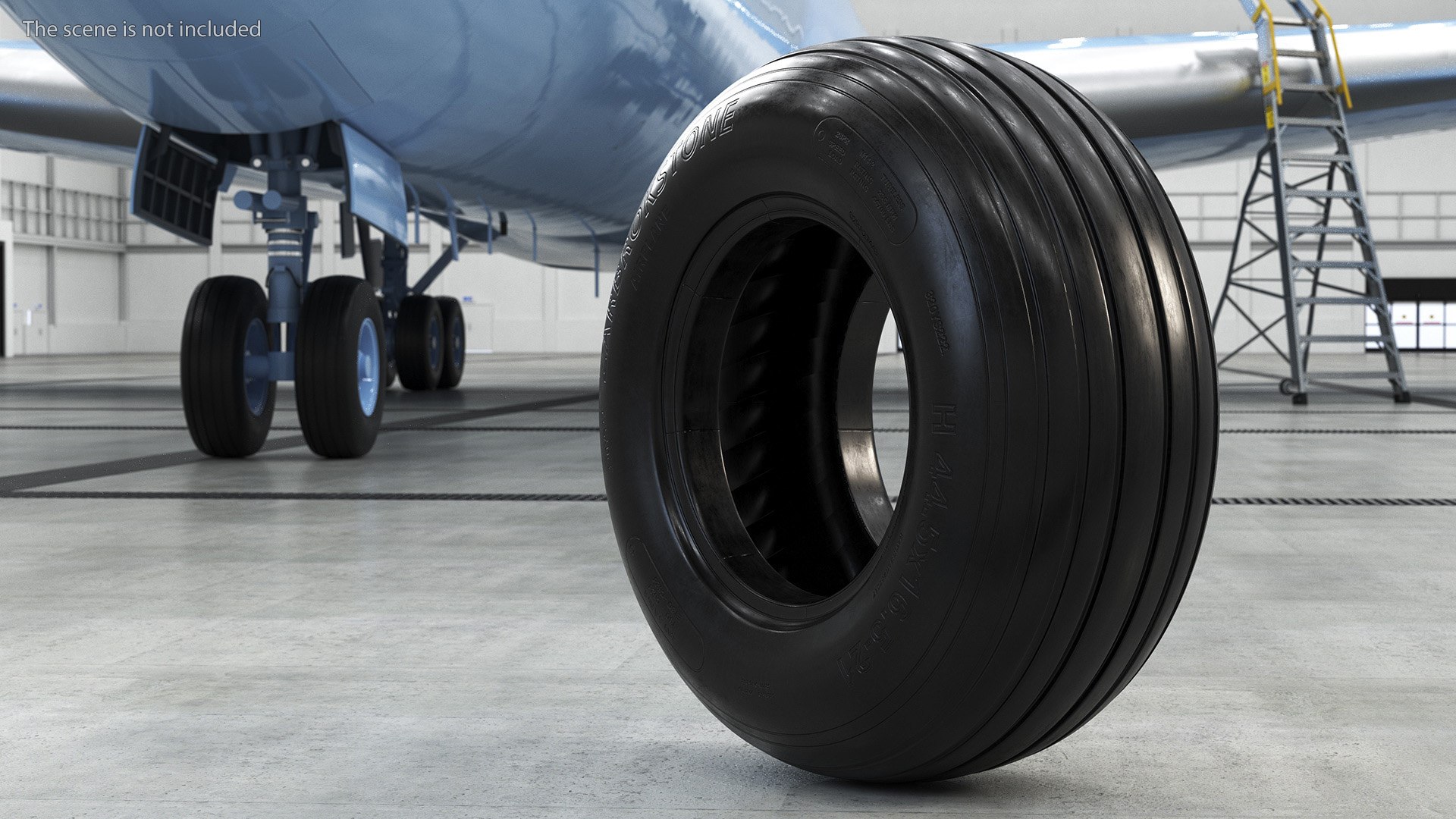 3D model Boeing 737 Airplane Tire - TurboSquid 2157499