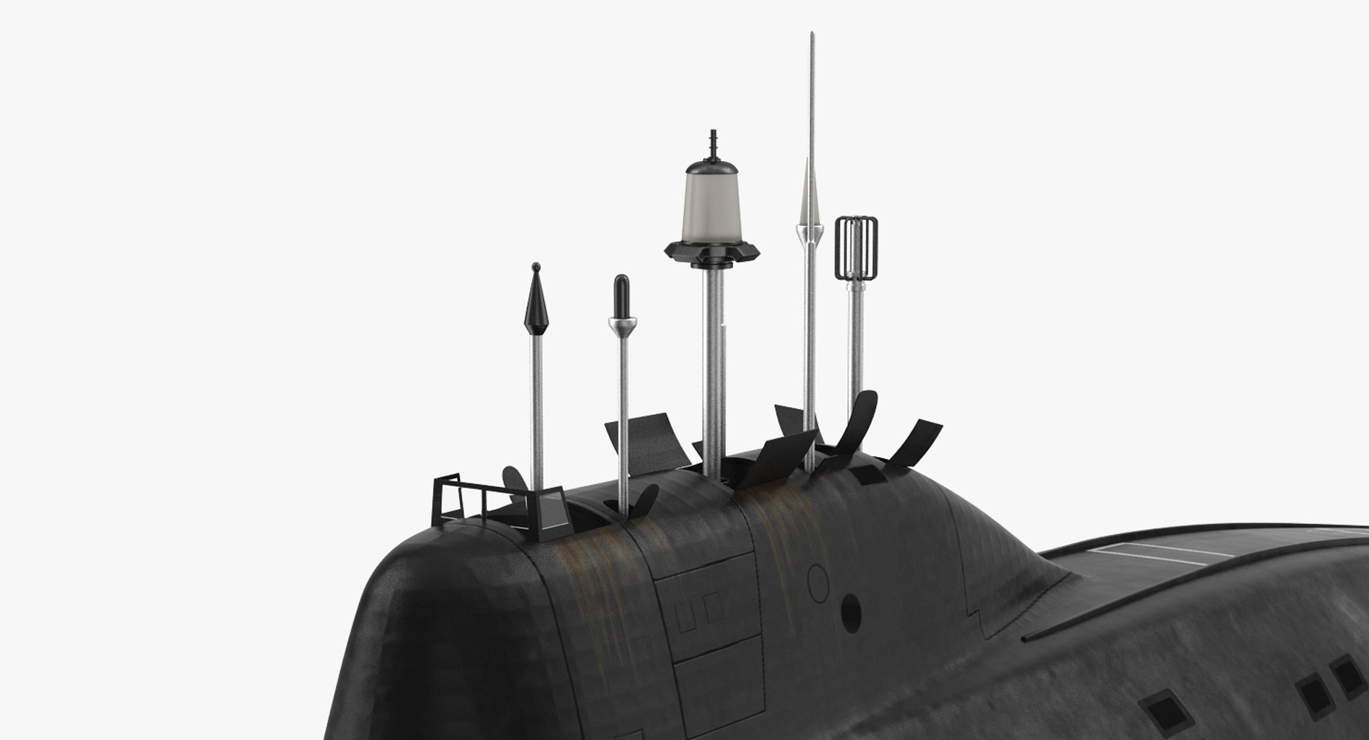 Nuclear Powered Attack Submarine 3D Model - TurboSquid 1159108