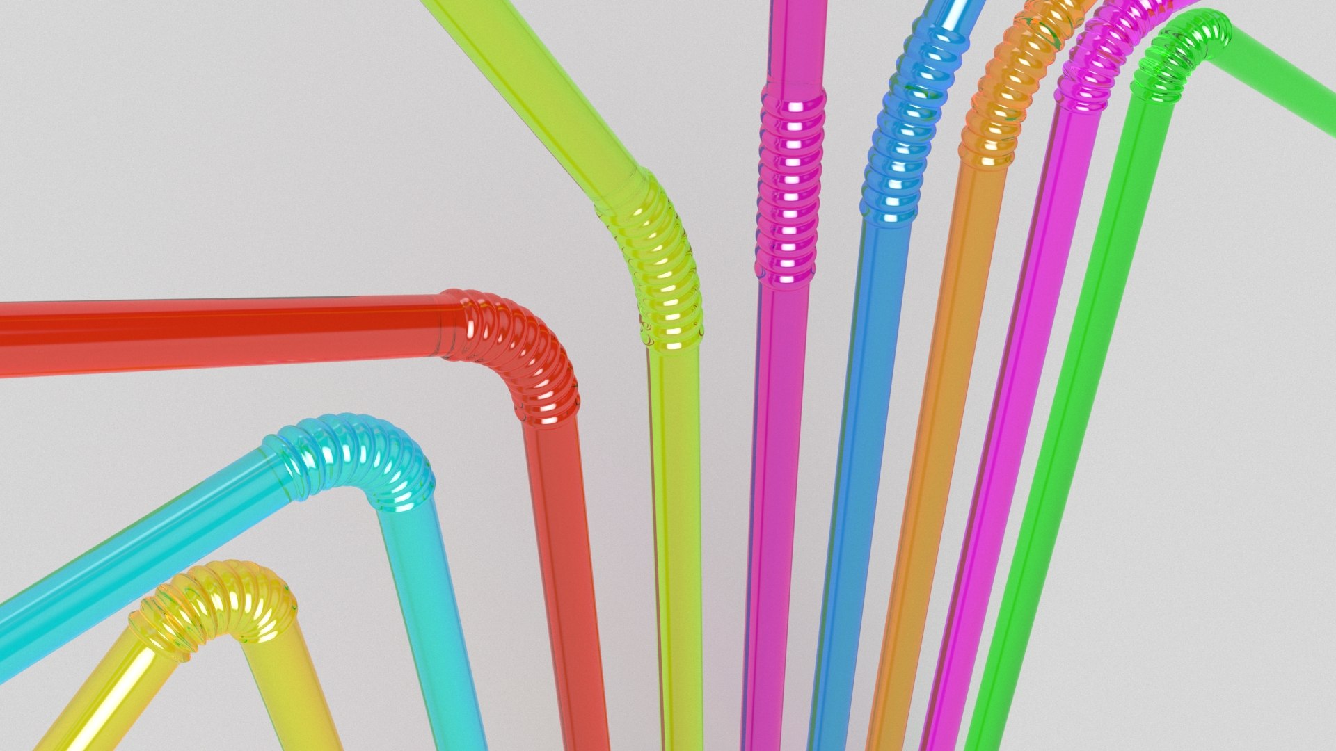 3D Drinking Straw Model - TurboSquid 2072271