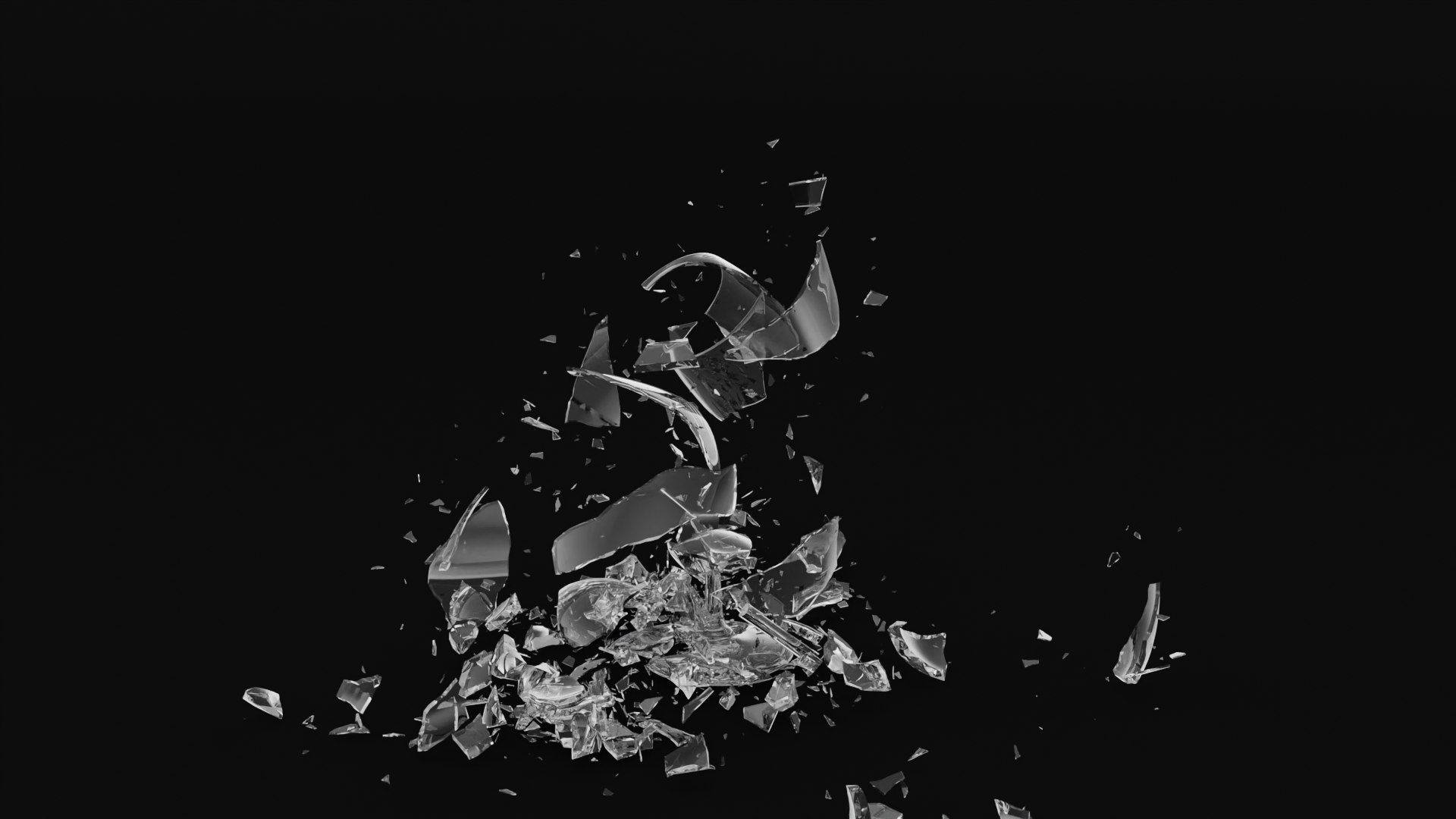 Animated Broken Glass 3D Model - TurboSquid 1837537