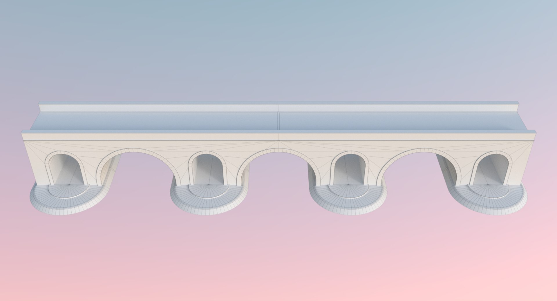 Stone bridge 7 model - TurboSquid 1173356