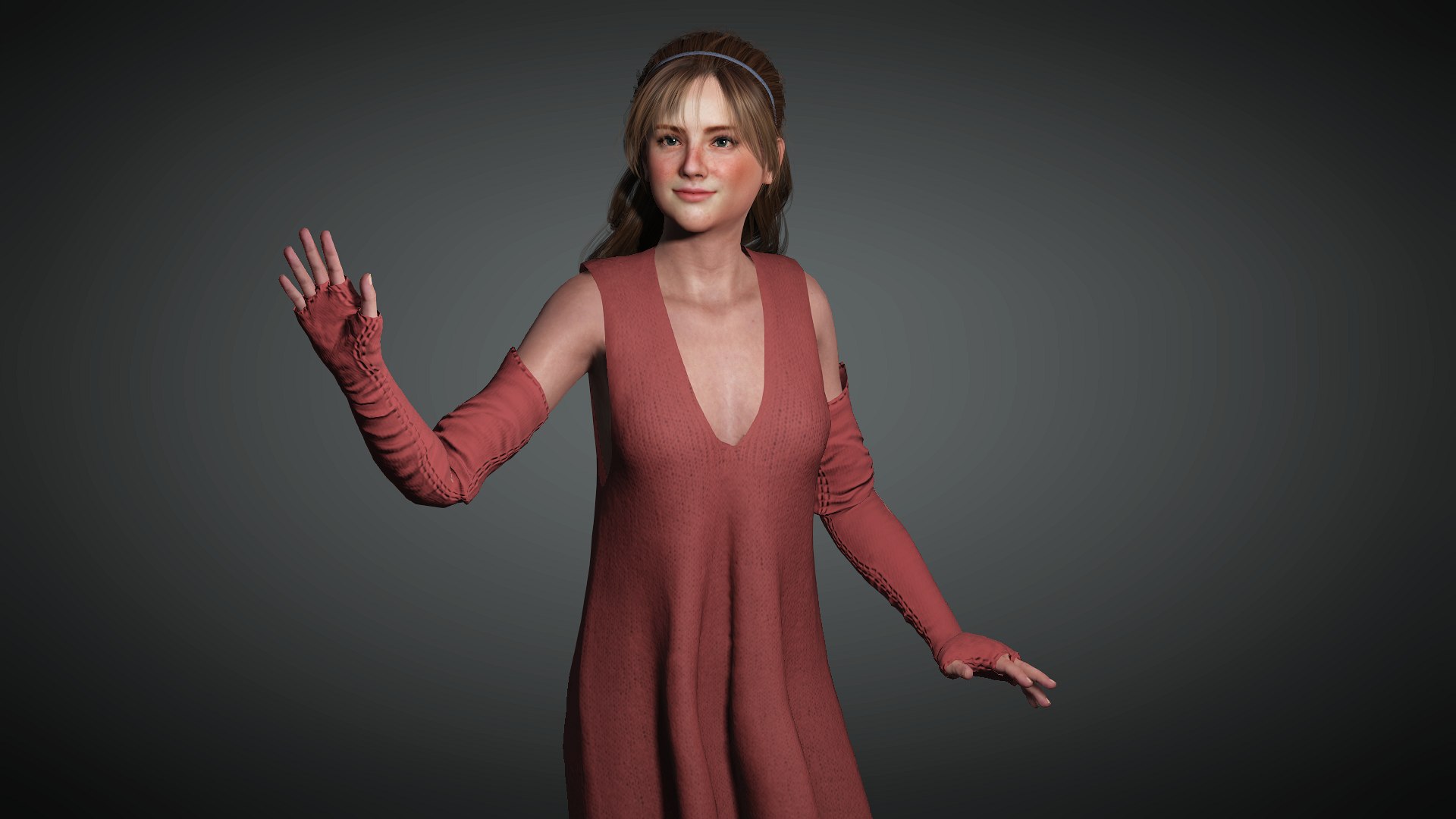 3D AAA Realistic Female Character 07 Model - TurboSquid 1904555