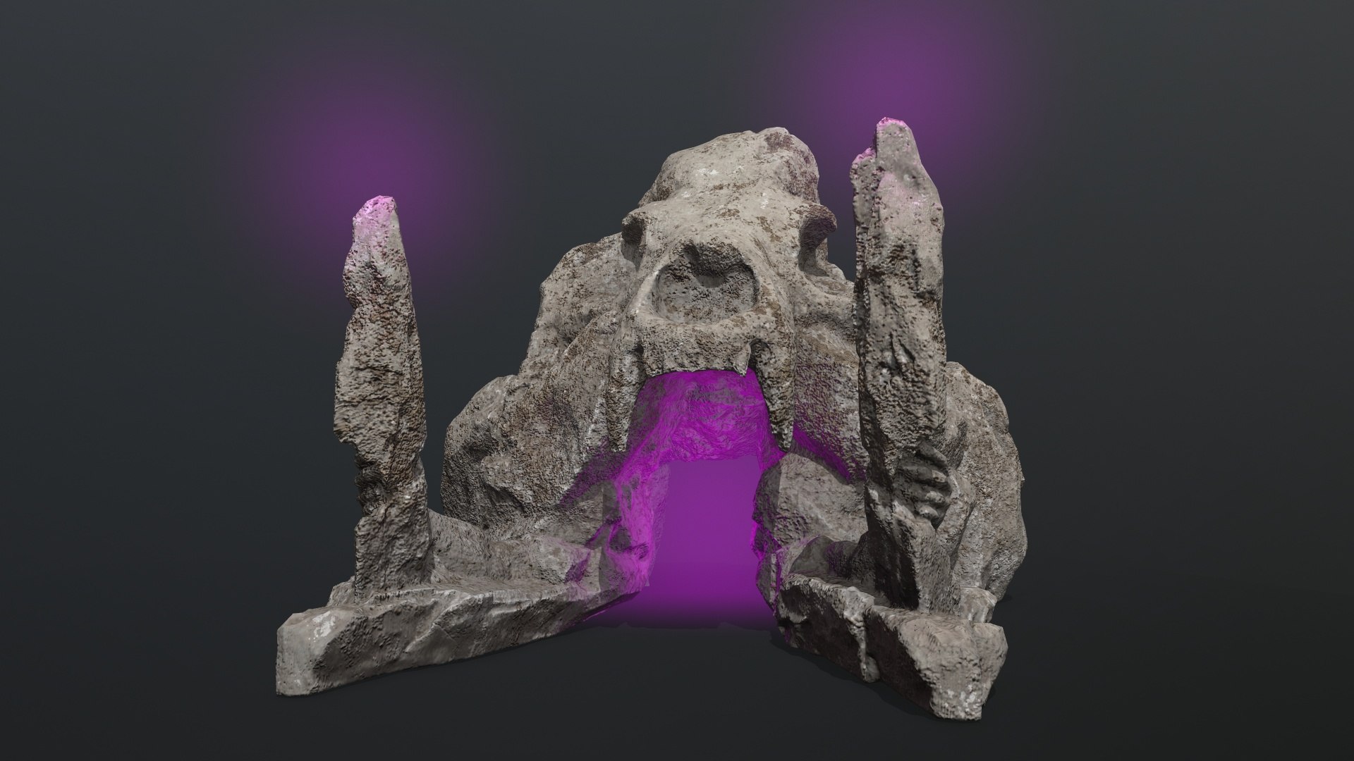 3D Model Skull Gate - TurboSquid 2147074