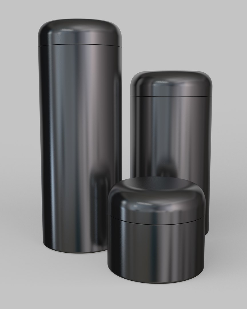 Jars Set 3D Model - TurboSquid 2170869