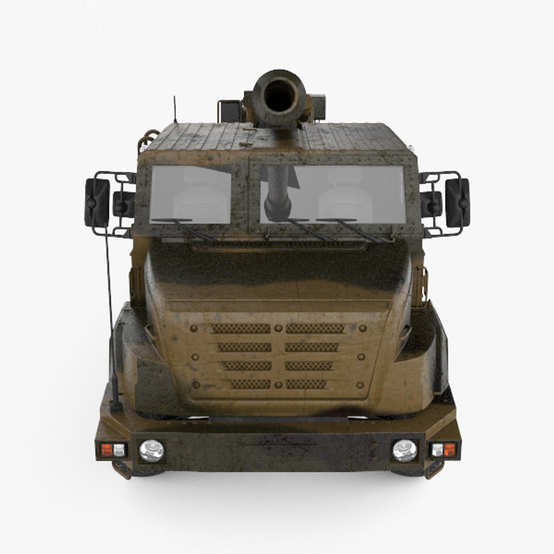 Caesar Self-propelled Howitzer 3D - TurboSquid 1541033