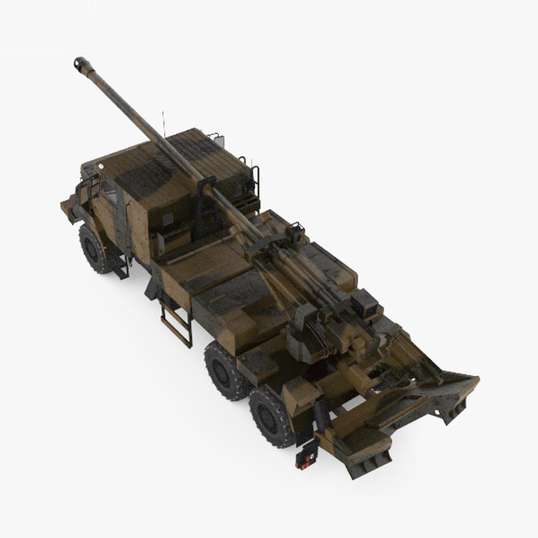 Caesar Self-propelled Howitzer 3D - TurboSquid 1541033