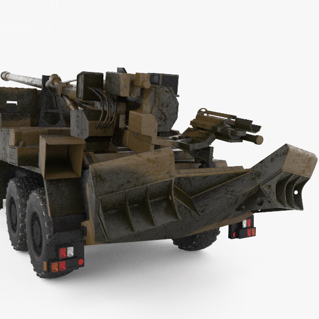 Caesar Self-propelled Howitzer 3D - TurboSquid 1541033