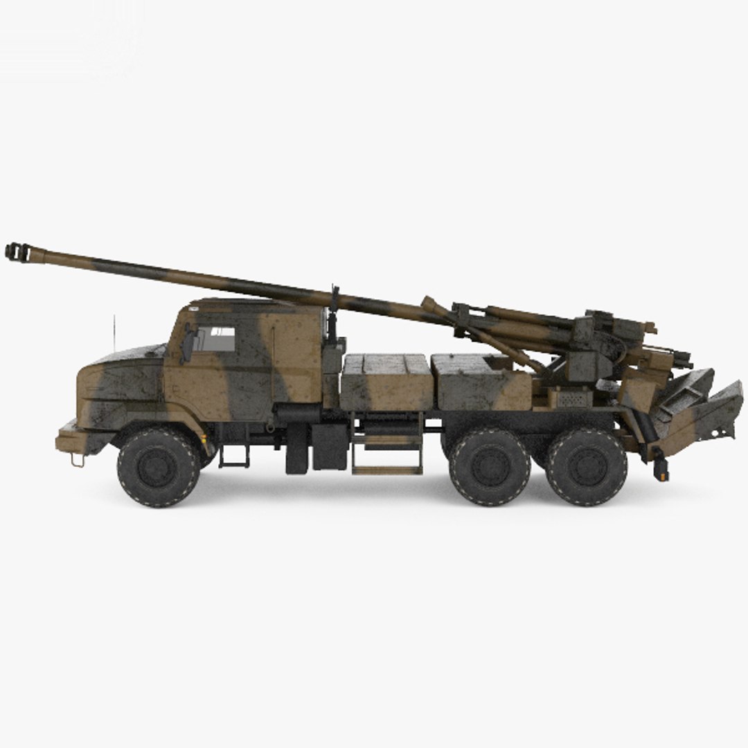Caesar Self-propelled Howitzer 3D - TurboSquid 1541033