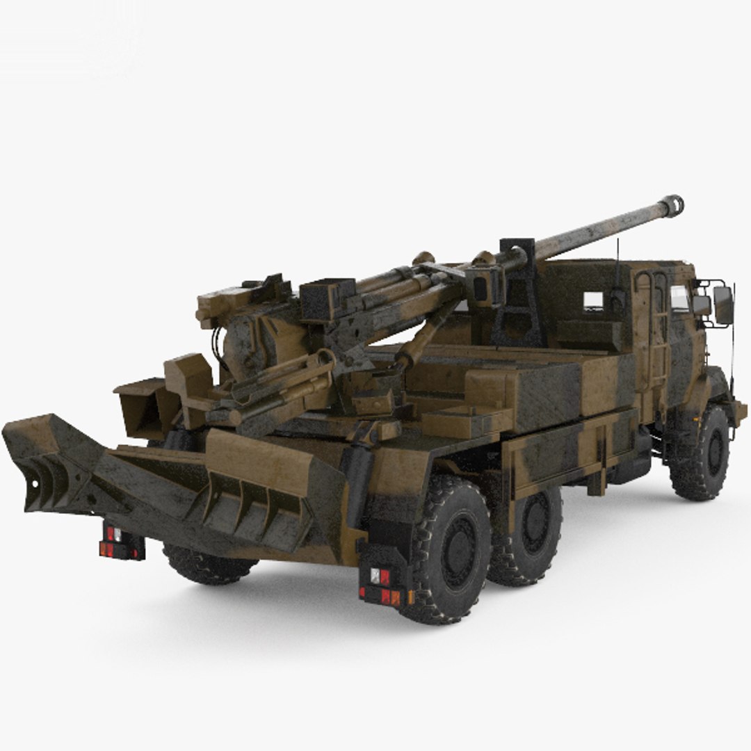 Caesar Self-propelled Howitzer 3D - TurboSquid 1541033