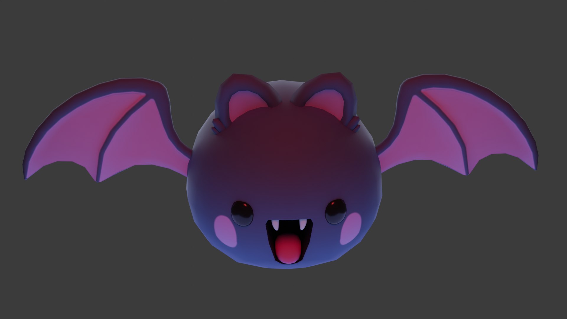 3D BAT Cartoon Maya Rigged Model - TurboSquid 2343246