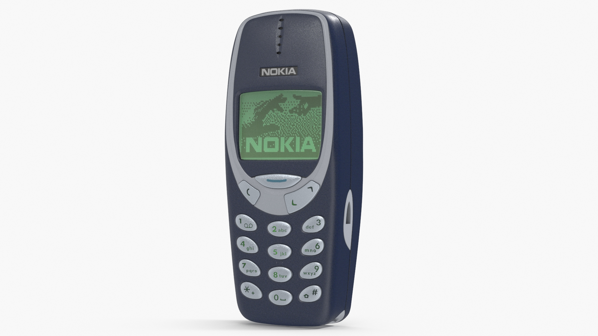 Original Nokia Phone 3310 Switched On 3D - TurboSquid 2188896