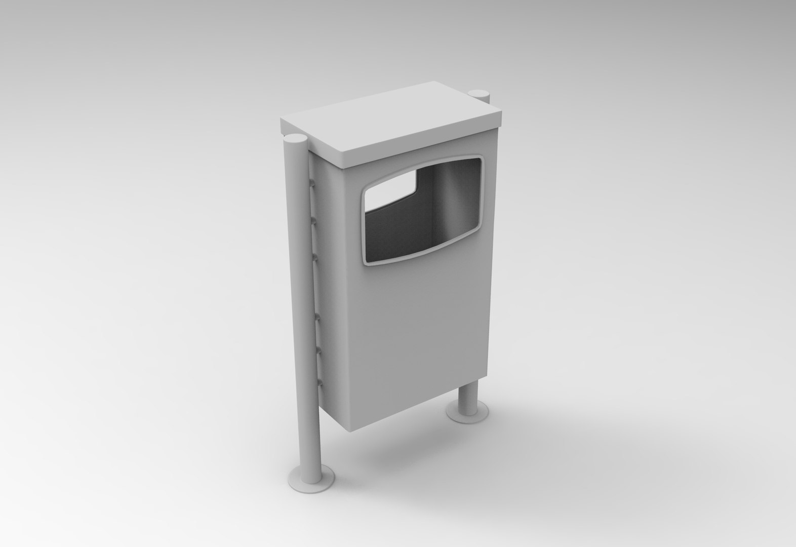 3D Basic Bin - TurboSquid 1927841