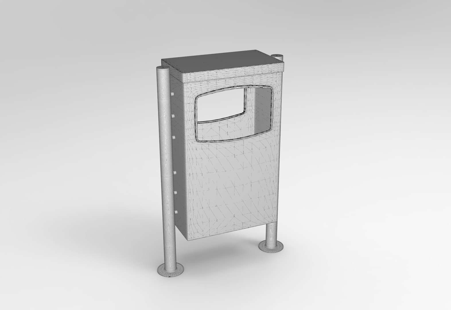 3D Basic Bin - TurboSquid 1927841