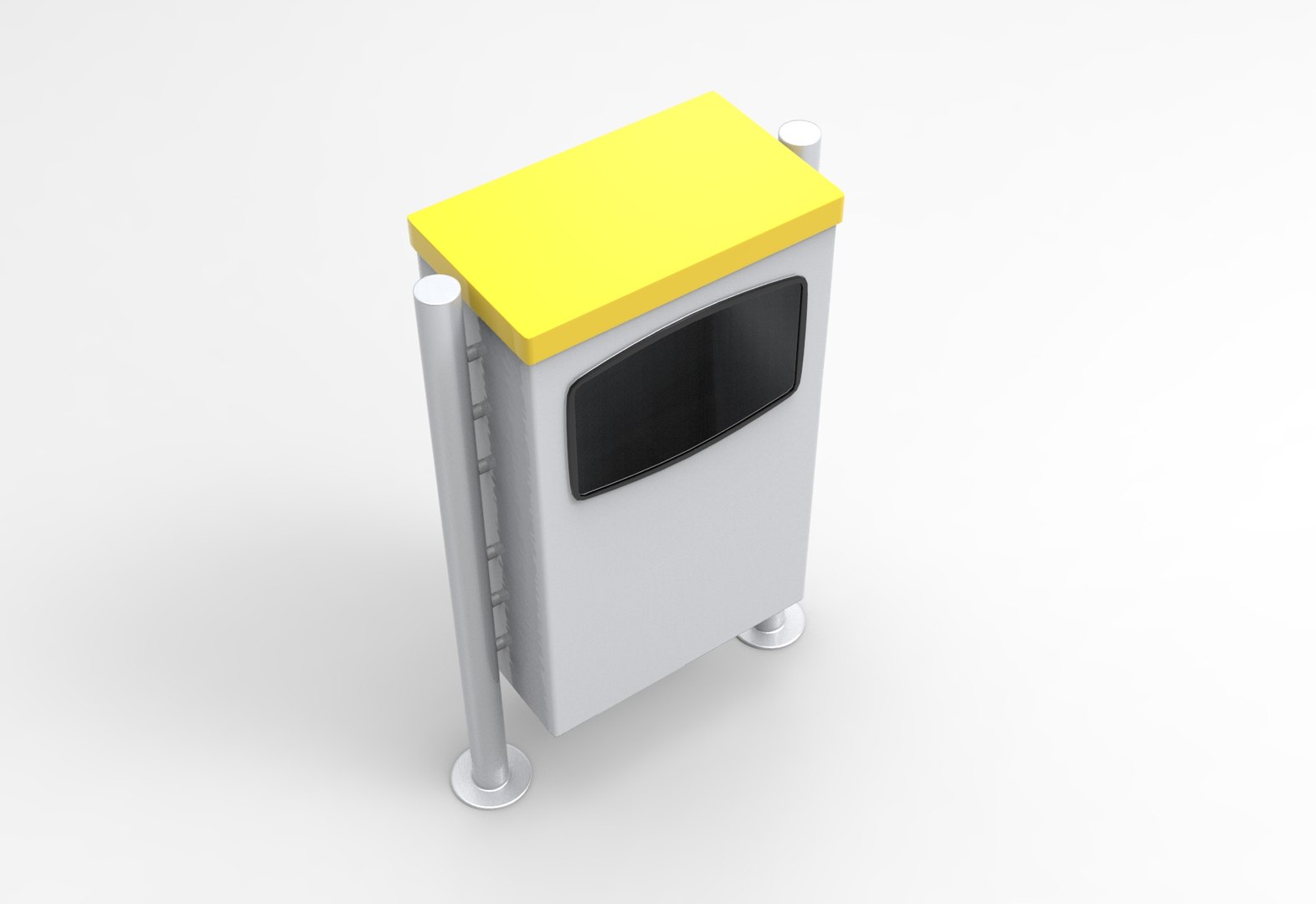 3D Basic Bin - TurboSquid 1927841
