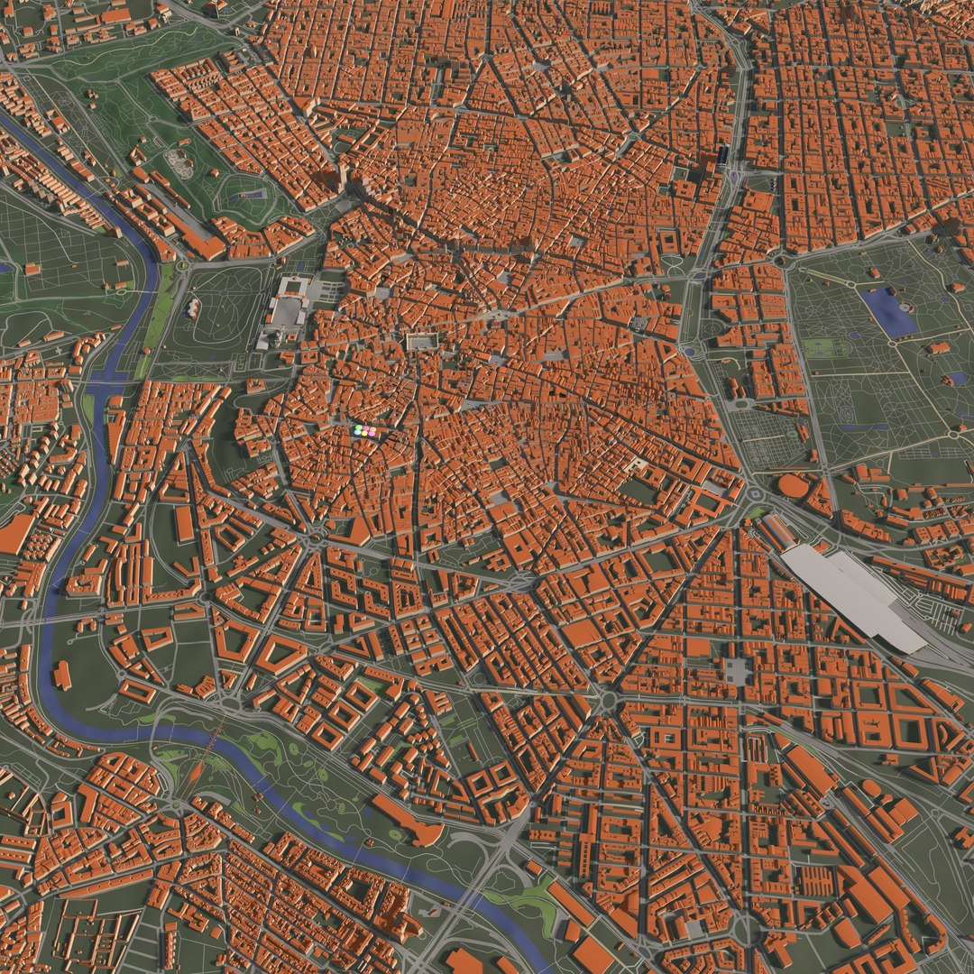3D Madrid Spain - City And Urban - TurboSquid 2214807