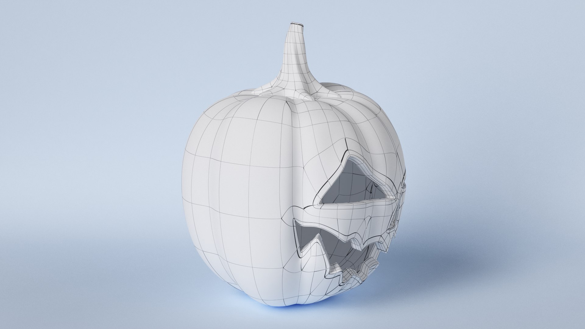 3D Pumpkin Face 01 - TurboSquid 1532379