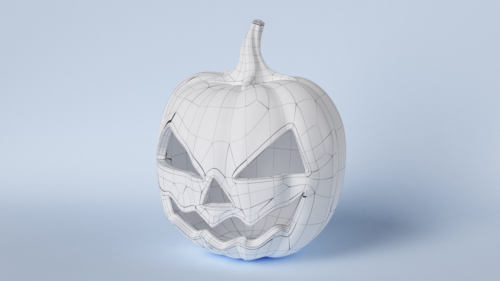 3D Pumpkin Face 01 - TurboSquid 1532379