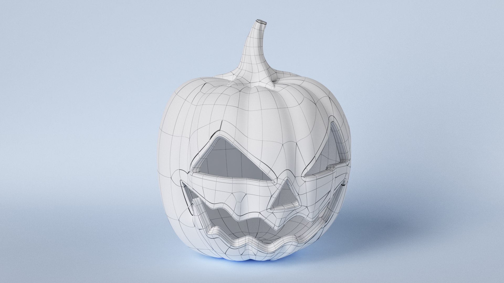 3D Pumpkin Face 01 - TurboSquid 1532379