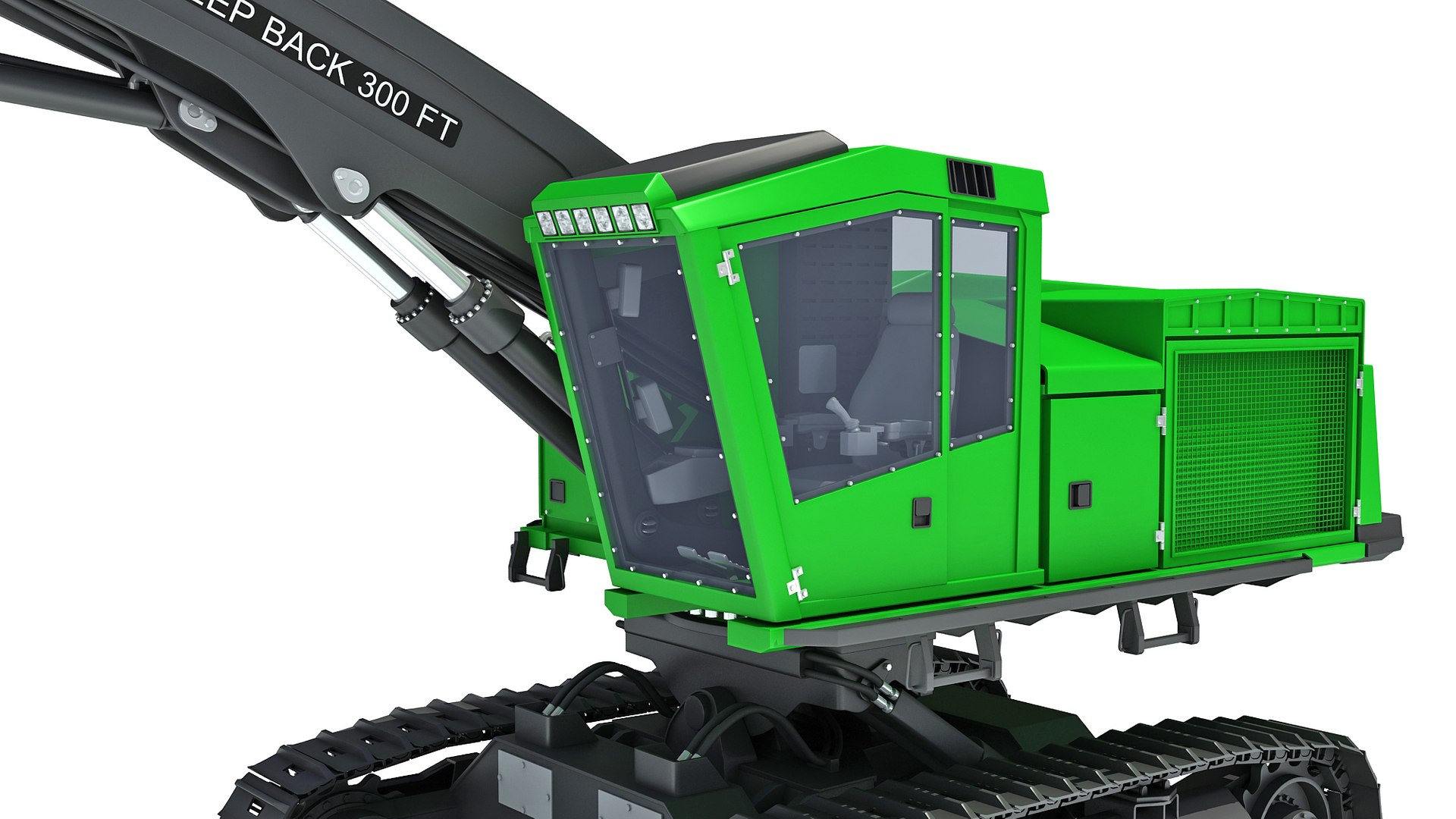 Forestry Harvester 3D Model - TurboSquid 1802368
