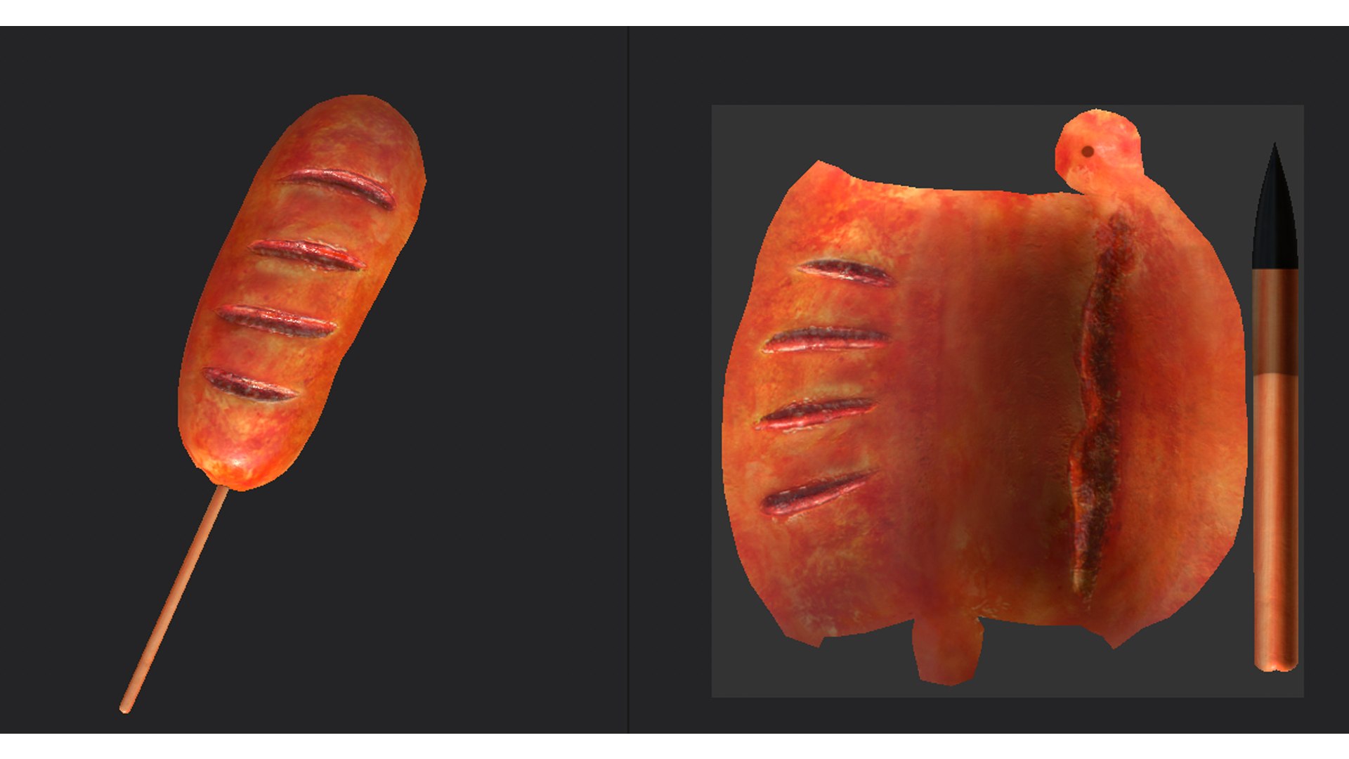 HotDog Food 3D Model - TurboSquid 2432171