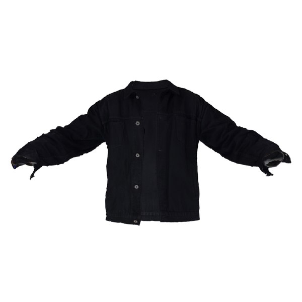 Black Cotton Jacket3D模型 - TurboSquid 2015021