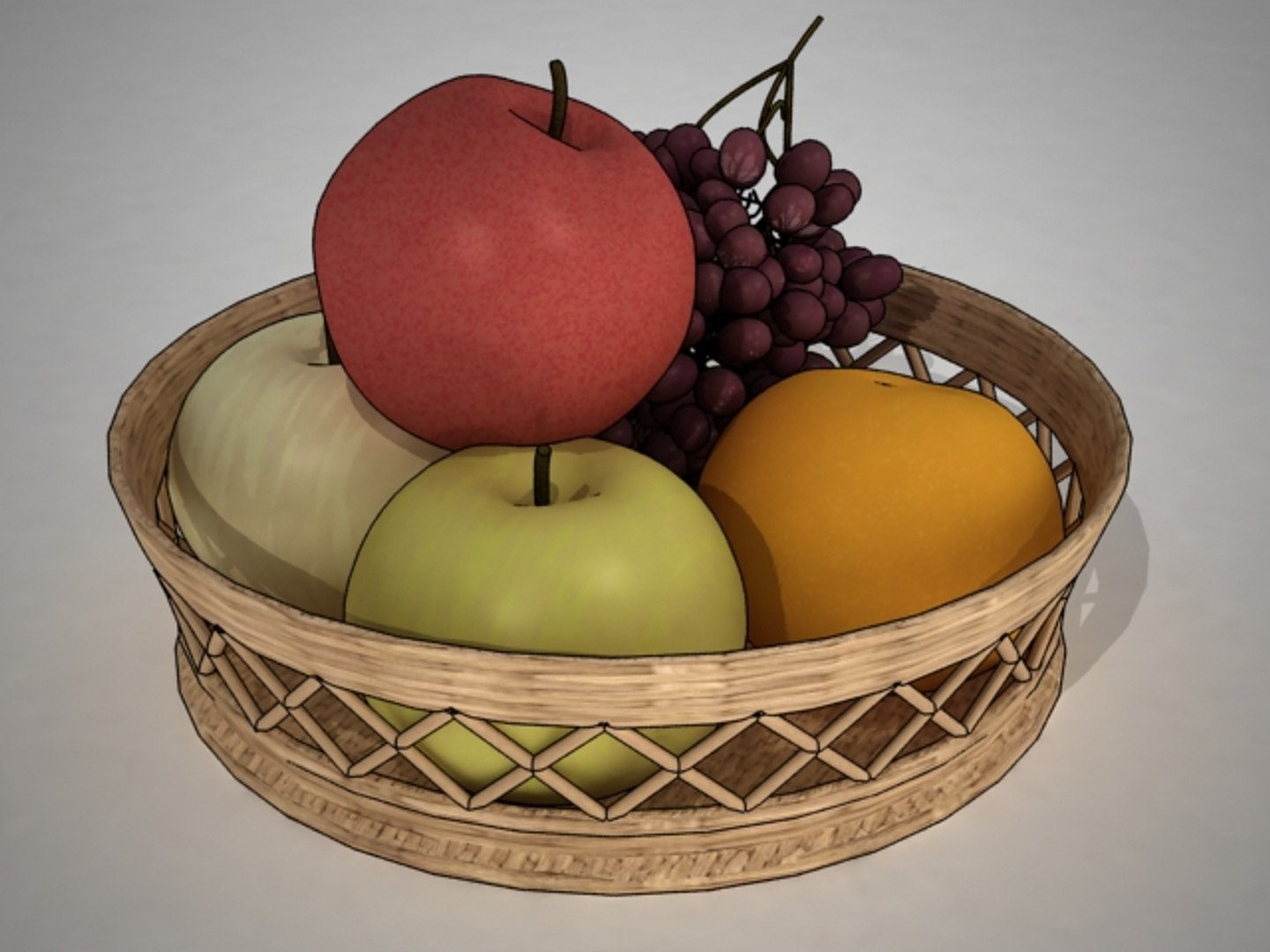 3d Model Of Fruit Fruta