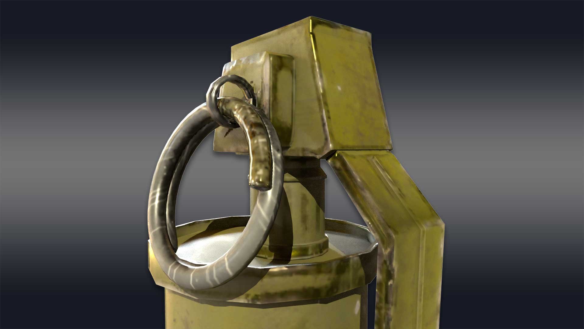 3D M13 Smoke Grenade 3D Model - TurboSquid 2142643