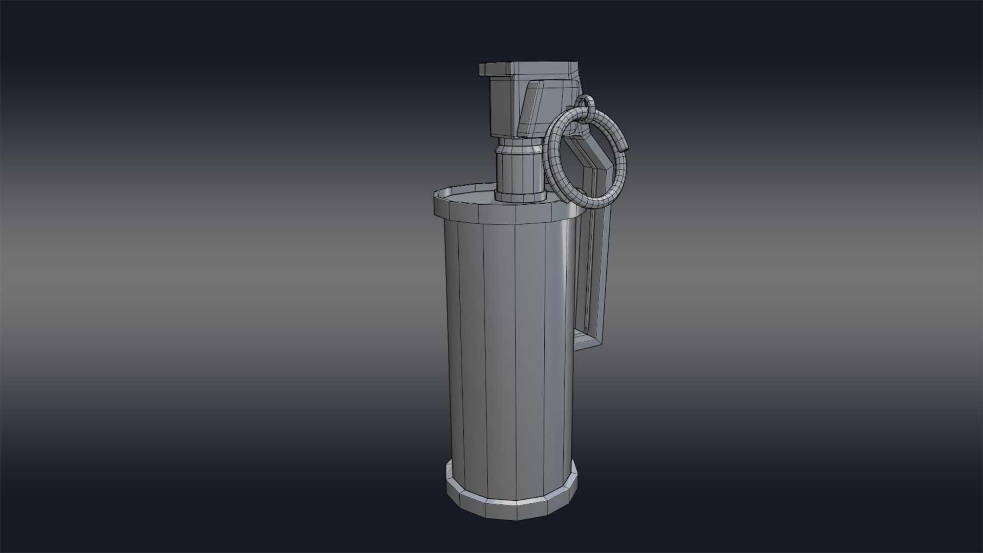 3D M13 Smoke Grenade 3D Model - TurboSquid 2142643