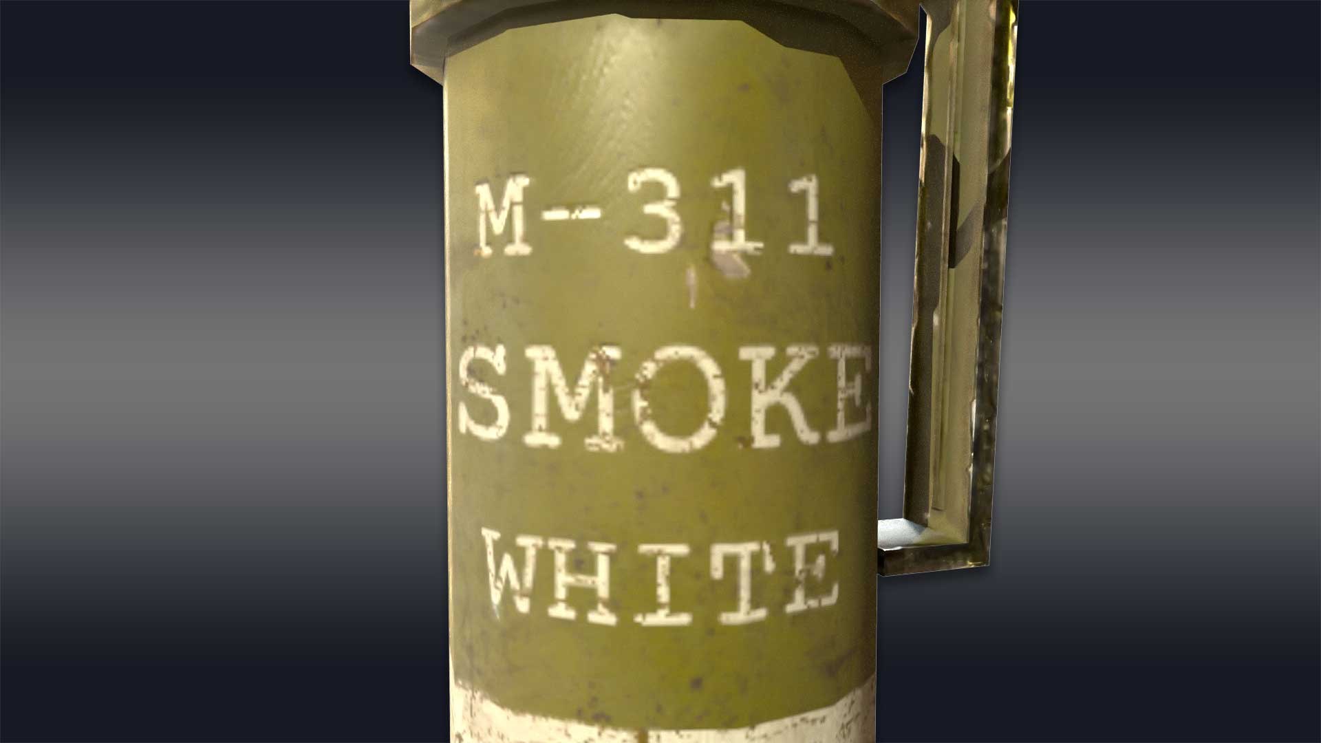3D M13 Smoke Grenade 3D Model - TurboSquid 2142643