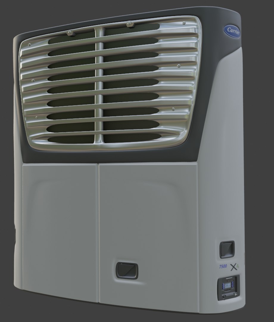 Carrier X4 7500 3D Model - TurboSquid 1474077