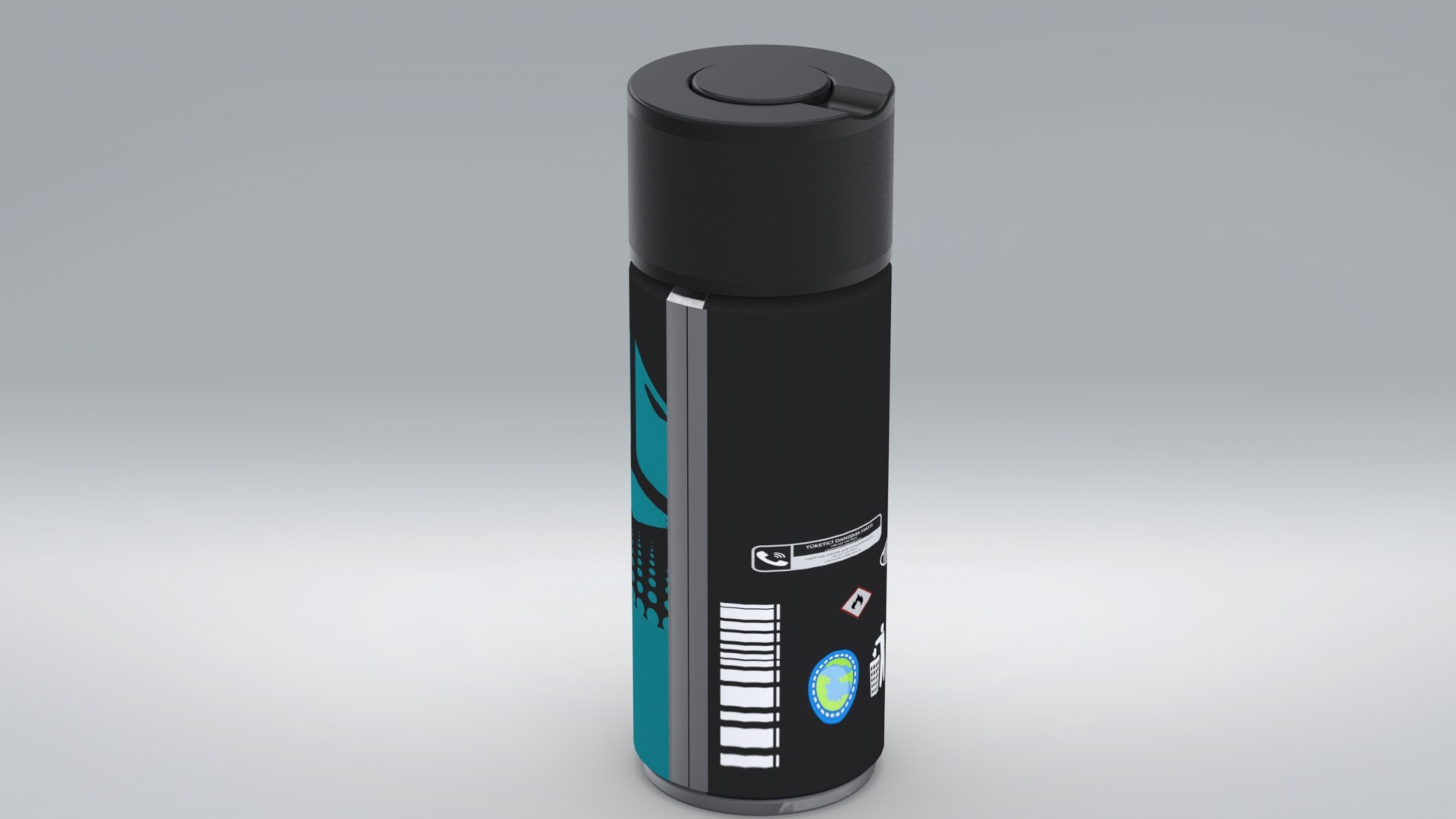 Colorless 3D Deodorant model 3D model - TurboSquid 2093614