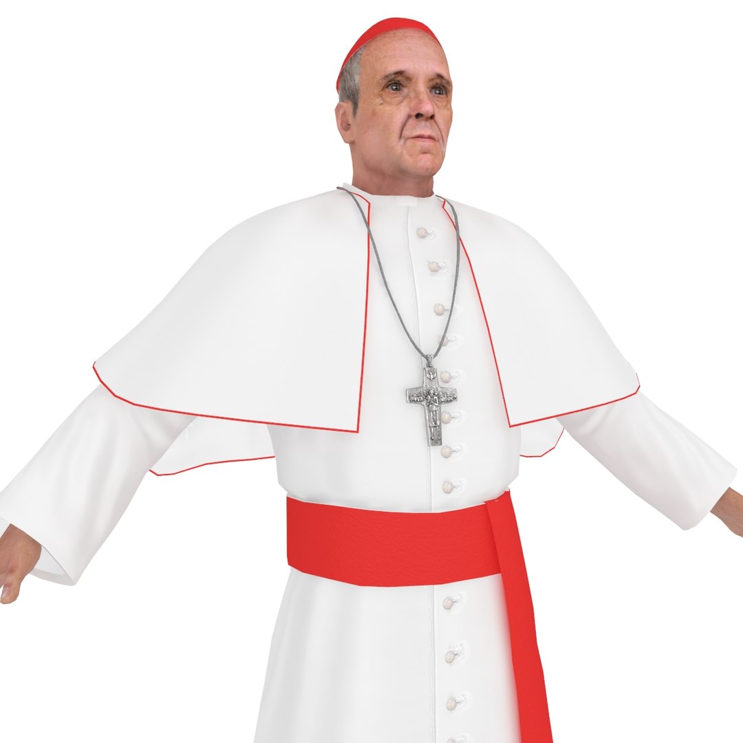Cardinal Priest 3D Model - TurboSquid 1282173