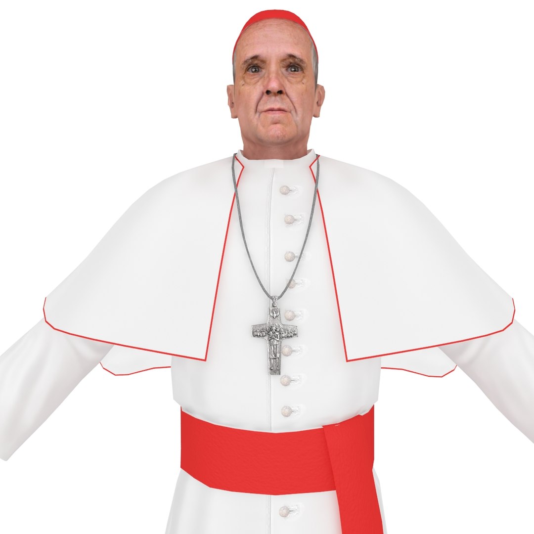 Cardinal Priest 3D Model - TurboSquid 1282173
