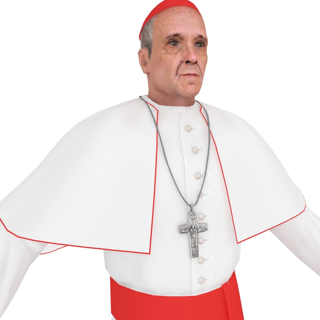 Cardinal Priest 3D Model - TurboSquid 1282173