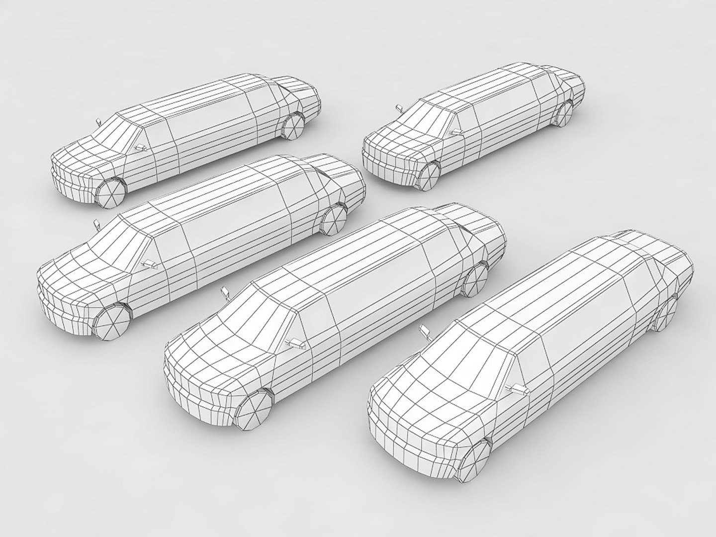 3d Model Limousine Games