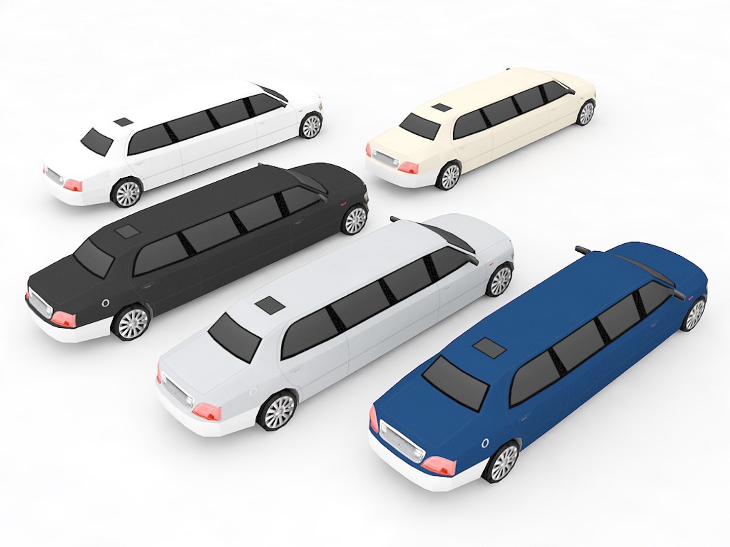 3d Model Limousine Games