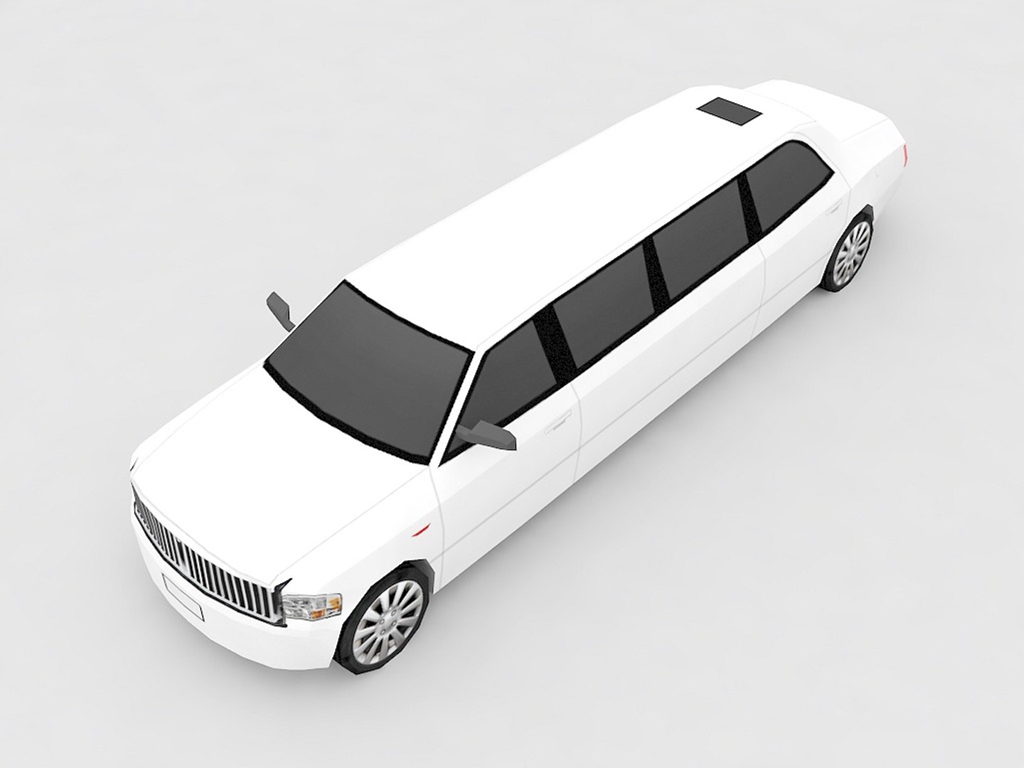 3d Model Limousine Games