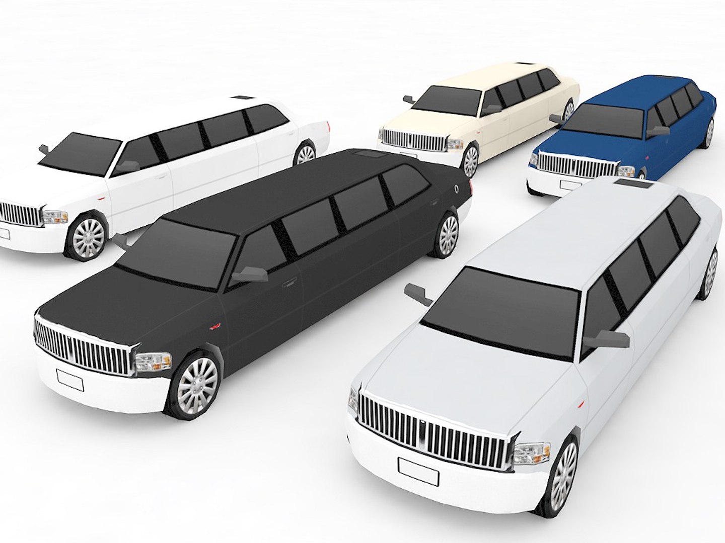 3d Model Limousine Games