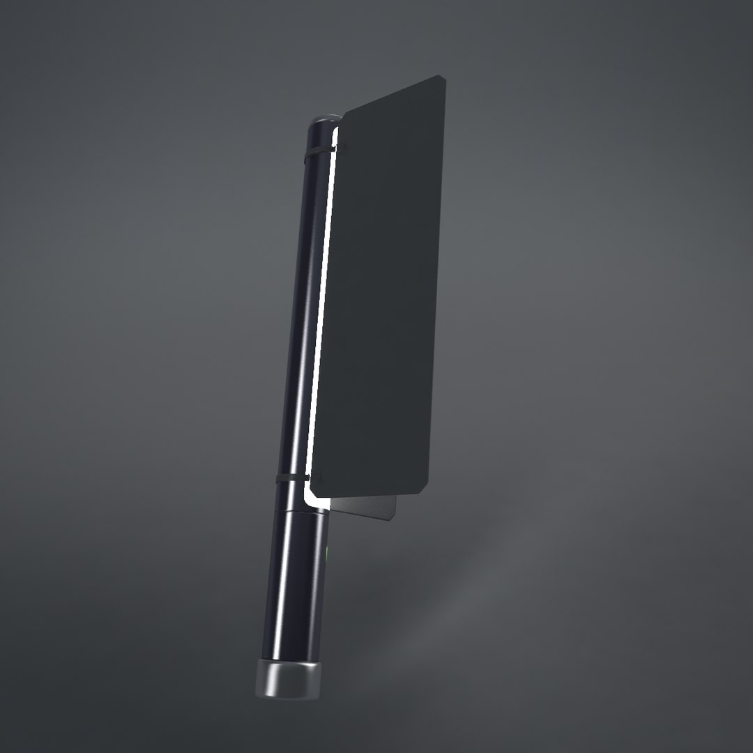 3d model portable led light