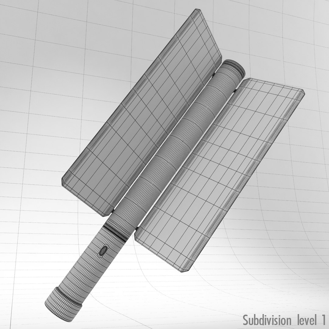 3d model portable led light