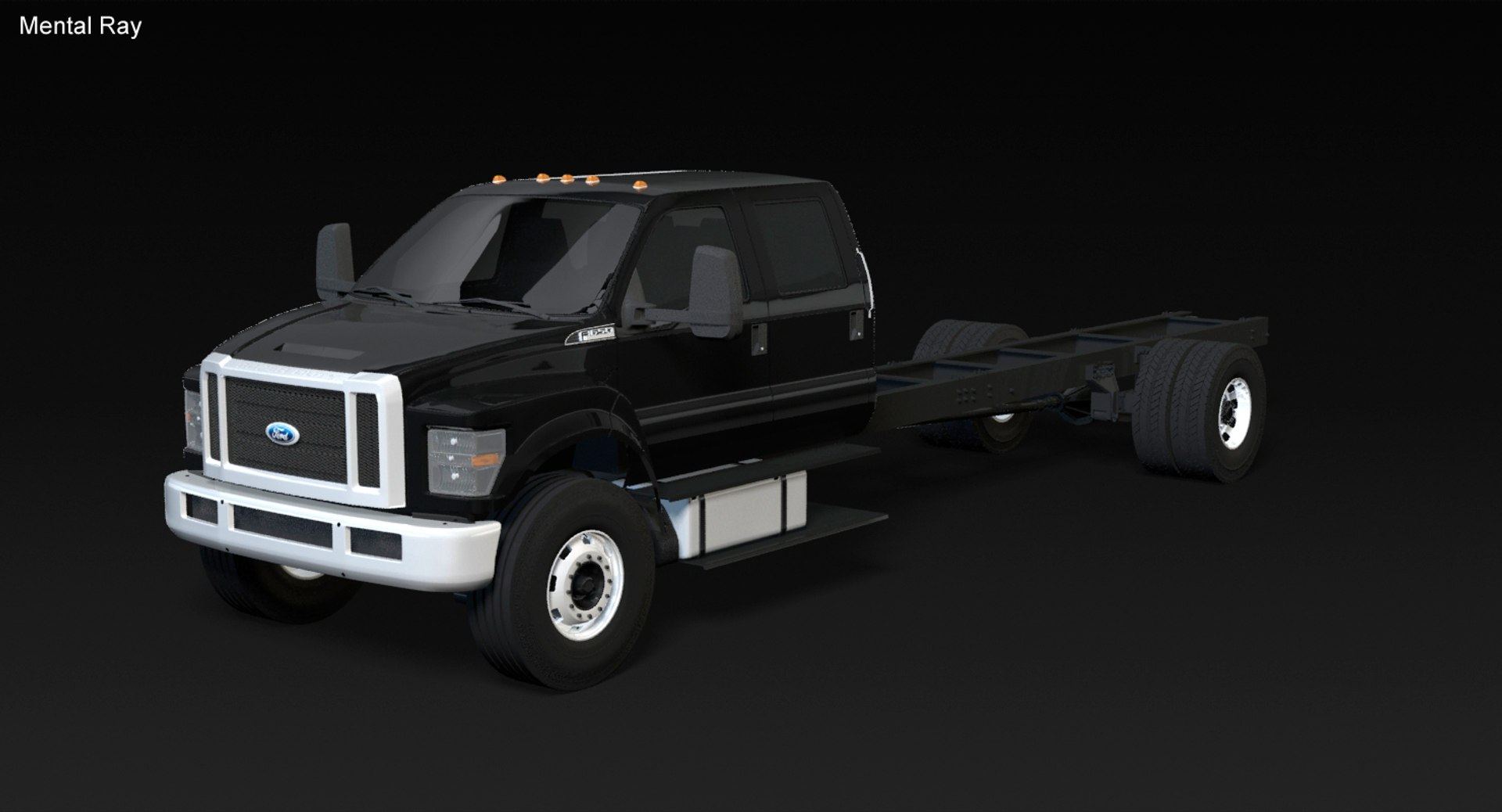 3D F-650 Crew Cab Model - TurboSquid 1189939