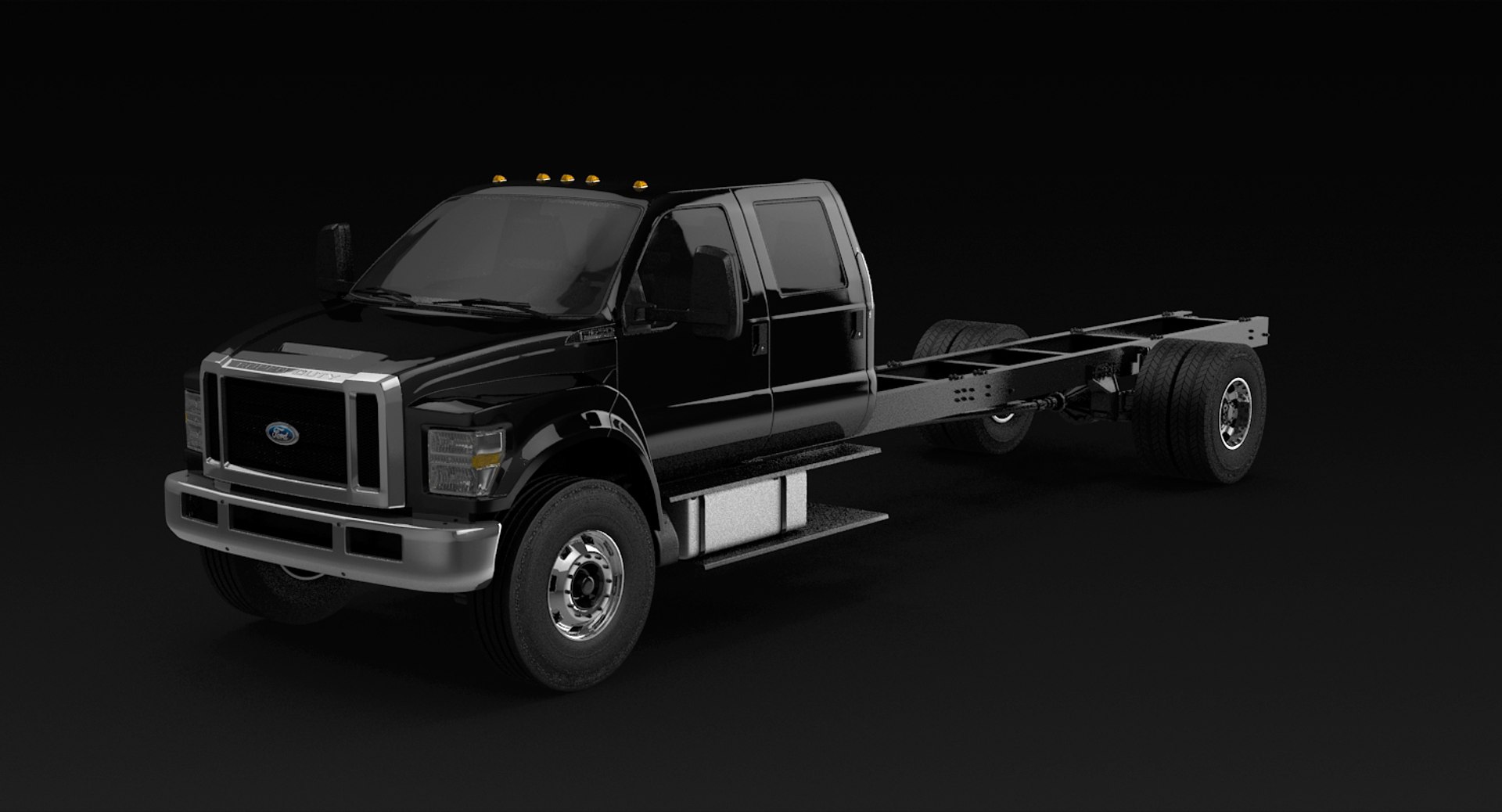 3D F-650 Crew Cab Model - TurboSquid 1189939
