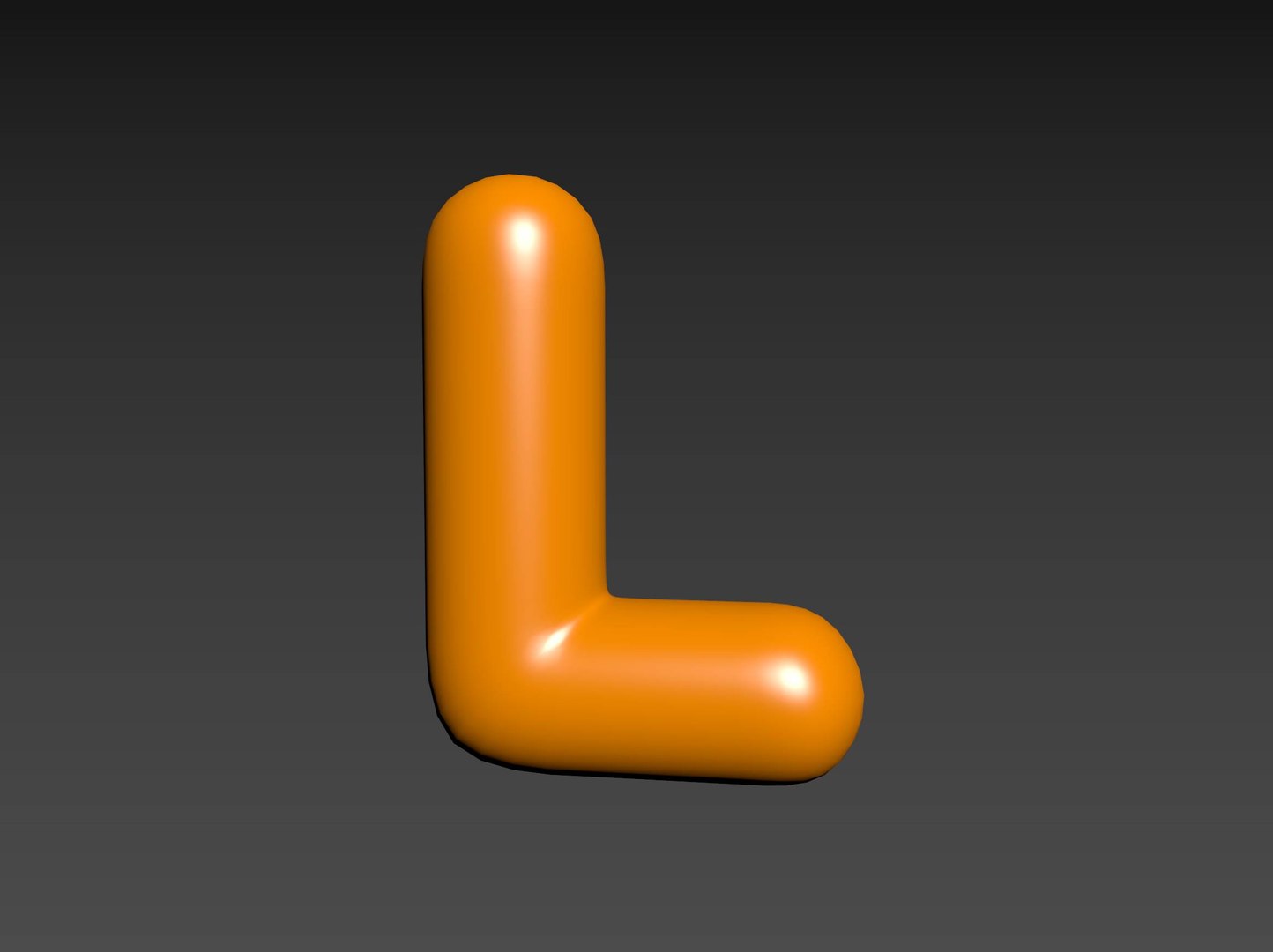 L Alphabet Model - TurboSquid 2302229